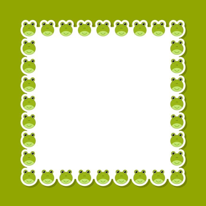 Frog Frame Vector Art, Icons, and Graphics for Free Download