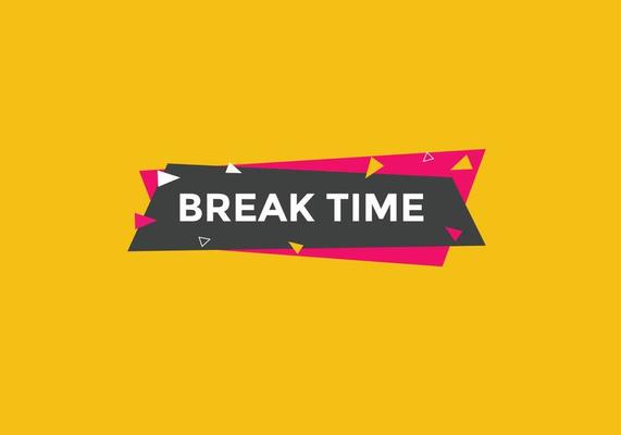 Break Time Vector Art Icons And Graphics For Free Download