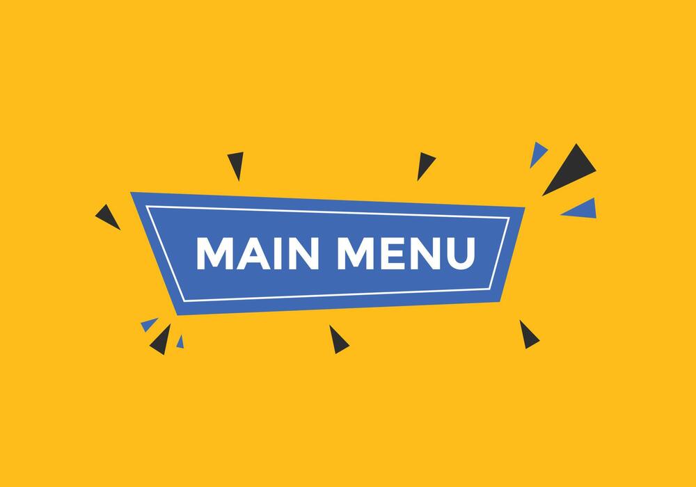 Main Menu Button Vector Art, Icons, and Graphics for Free Download
