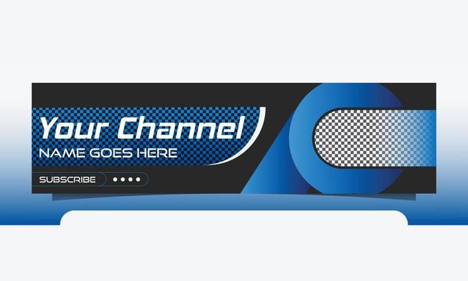 Youtube Banner Funny Vector Art, Icons, And Graphics For Free Download