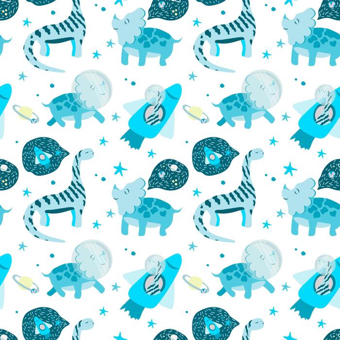 Dino Seamless Vector Art, Icons, and Graphics for Free Download
