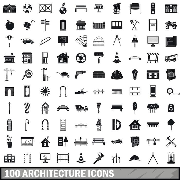 Architecture Icons Vector Art, Icons, and Graphics for Free Download