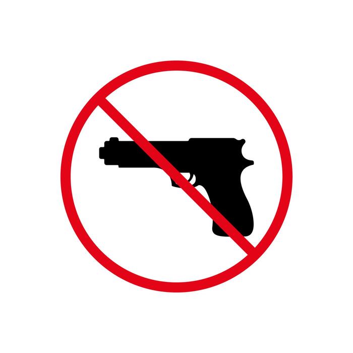 No Weapons Sign Vector Art, Icons, and Graphics for Free Download