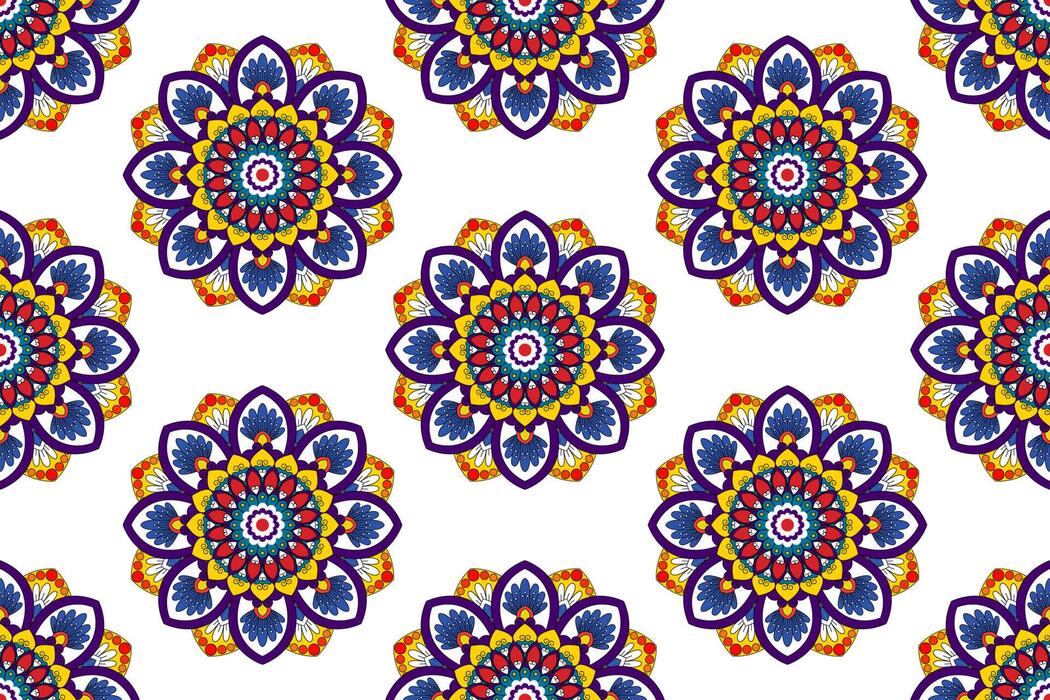 Boho Seamless Pattern Vector Art Icons And Graphics For Free Download