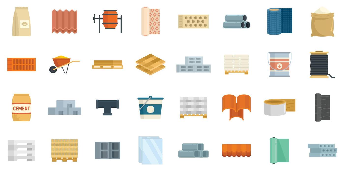 Construction Materials Vector Art, Icons, and Graphics for Free Download