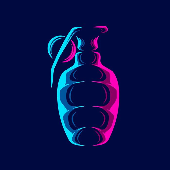 Grenade Logo Vector Art, Icons, and Graphics for Free Download