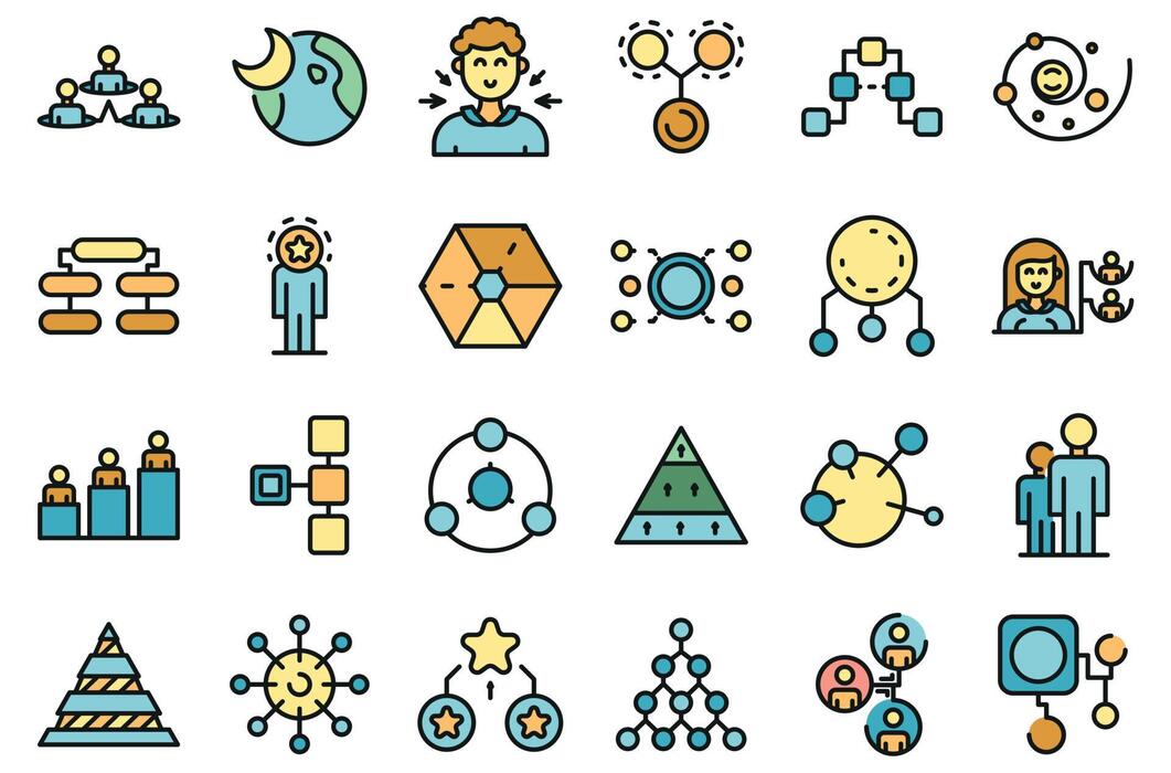 Hierarchy Pyramid Vector Art Icons And Graphics For Free Download