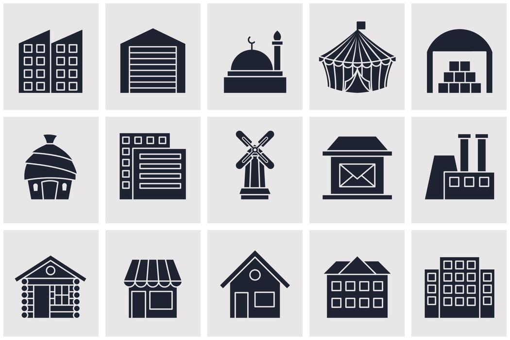 Architecture Icons Vector Art, Icons, and Graphics for Free Download