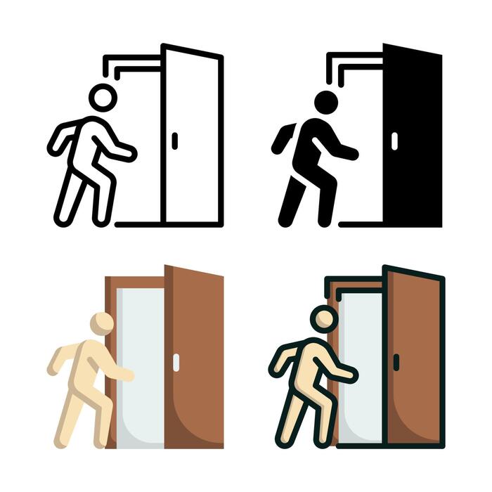 Exit Vector Art, Icons, and Graphics for Free Download