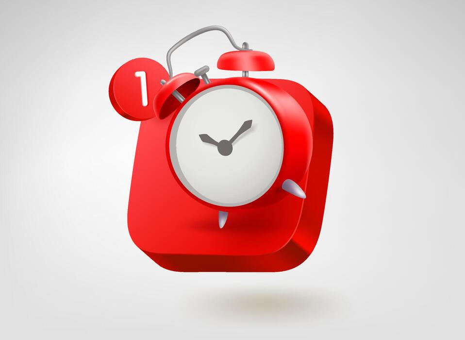 Red Clock Vector Art, Icons, and Graphics for Free Download