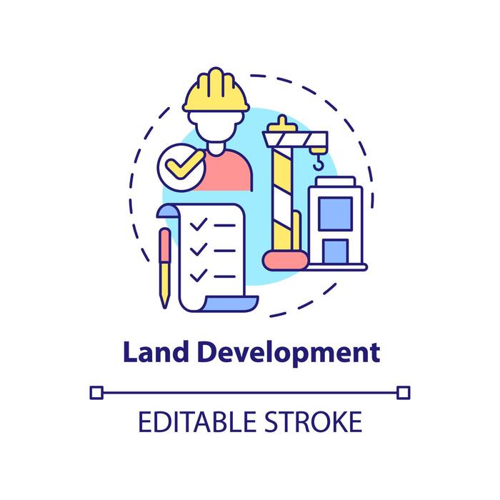 Land Development Icon Vector Art, Icons, and Graphics for Free Download