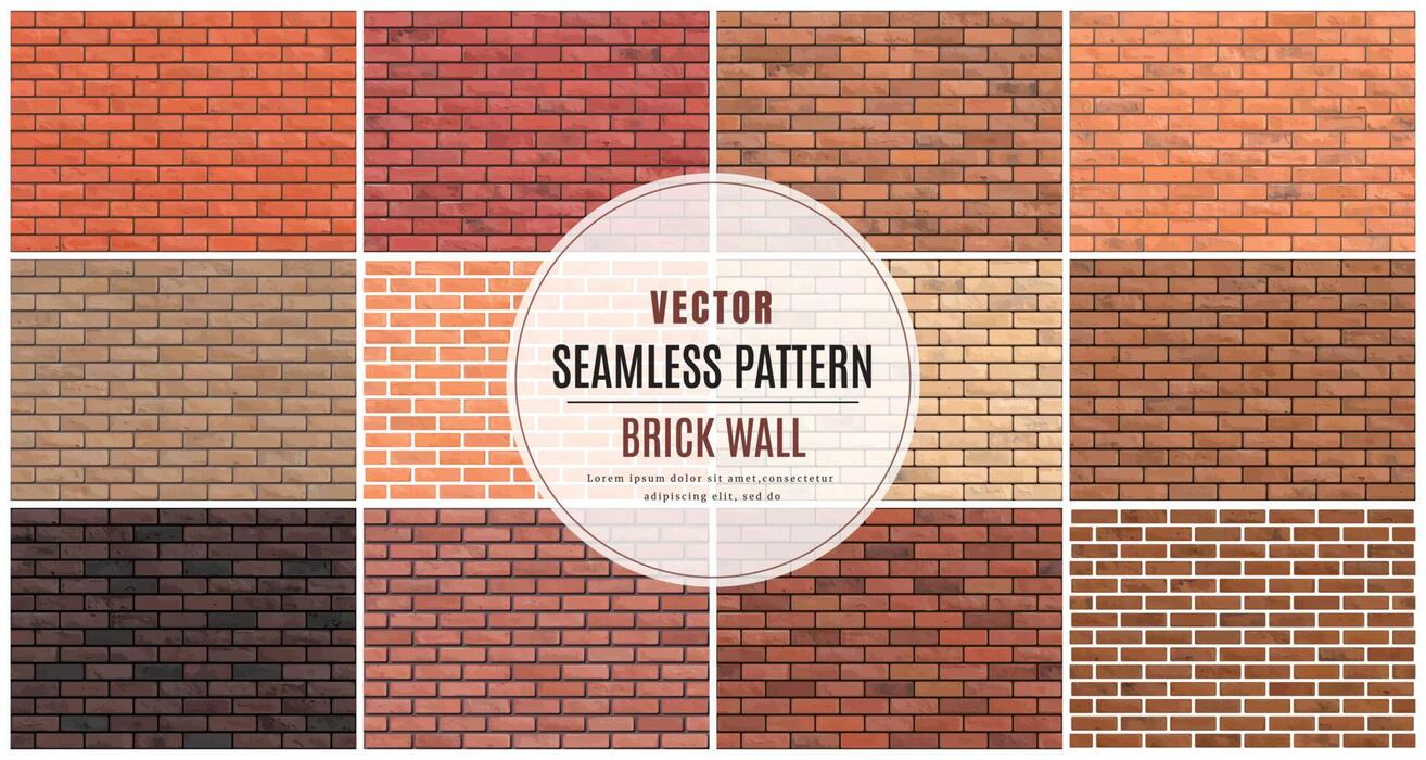 Brick Pattern Vector Art, Icons, and Graphics for Free Download
