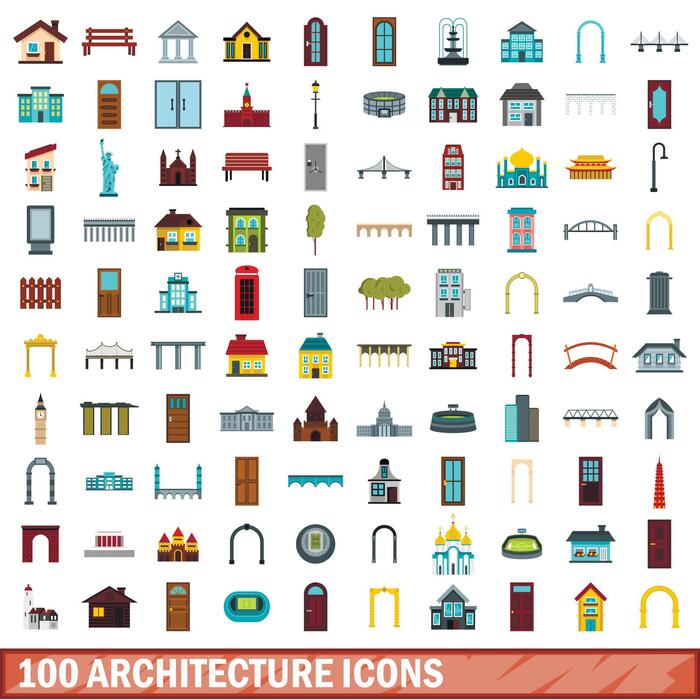 Architecture Icons Vector Art, Icons, and Graphics for Free Download