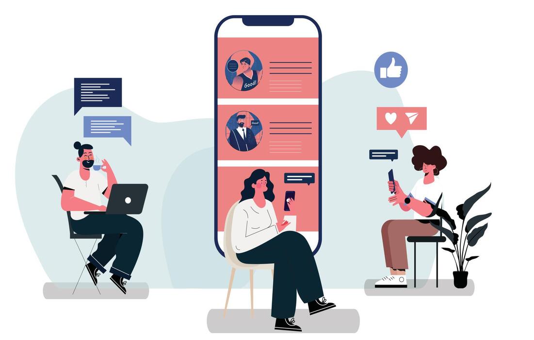 Person Using Computer Vector Art, Icons, and Graphics for Free Download