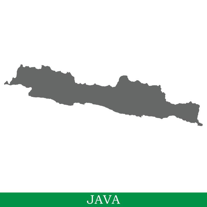 Java Island Map Vector Art, Icons, and Graphics for Free Download