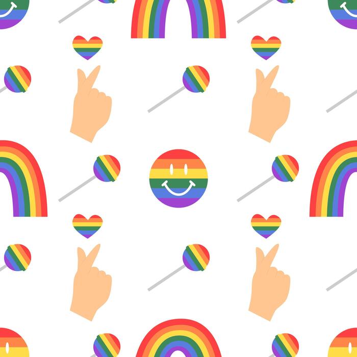 Pride Seamless Vector Art, Icons, and Graphics for Free Download