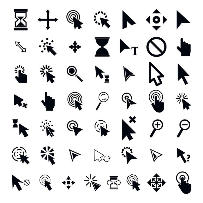 Mouse Cursor Vector Art, Icons, and Graphics for Free Download