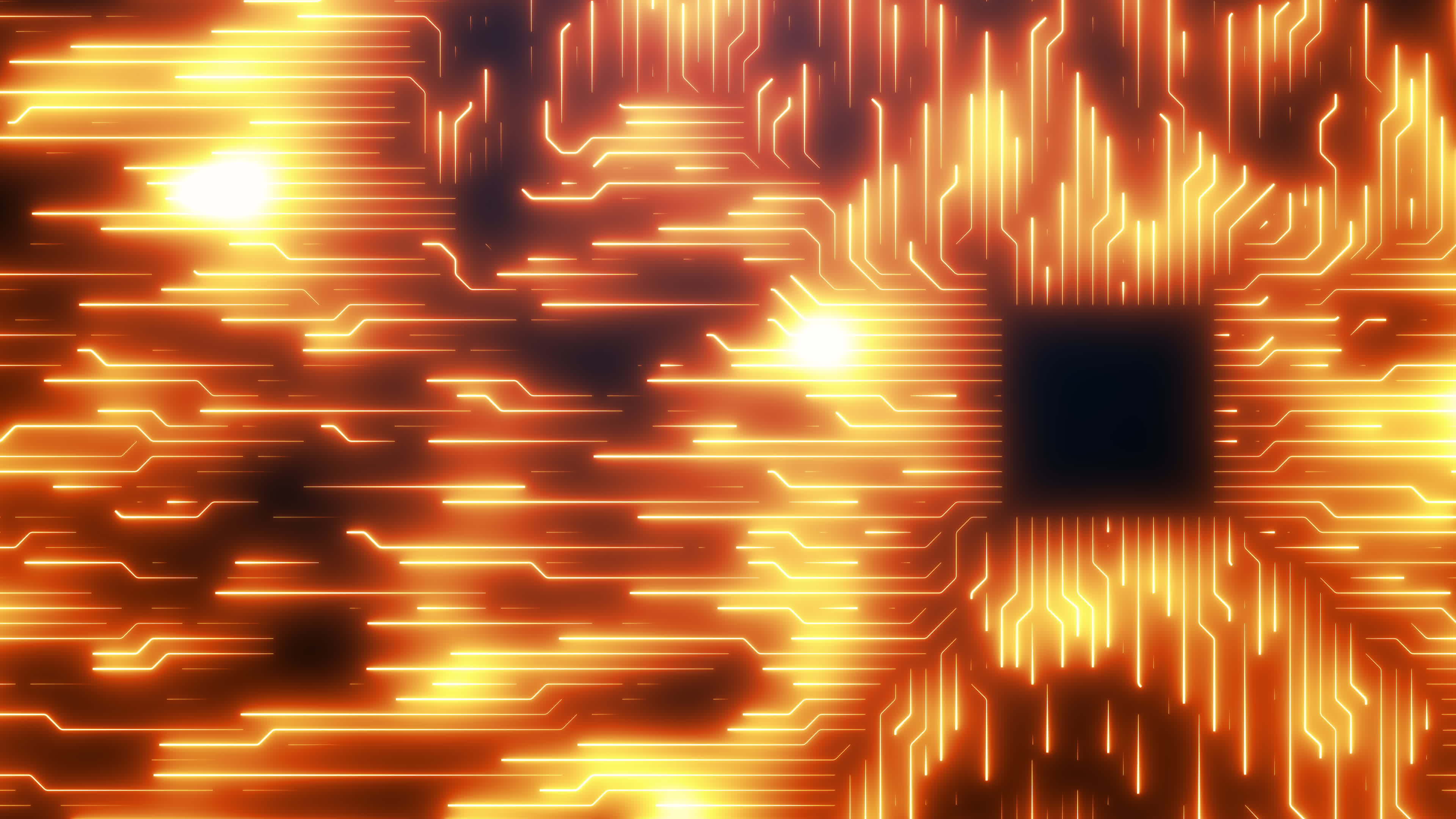 the background of the computer system's technological process red ...