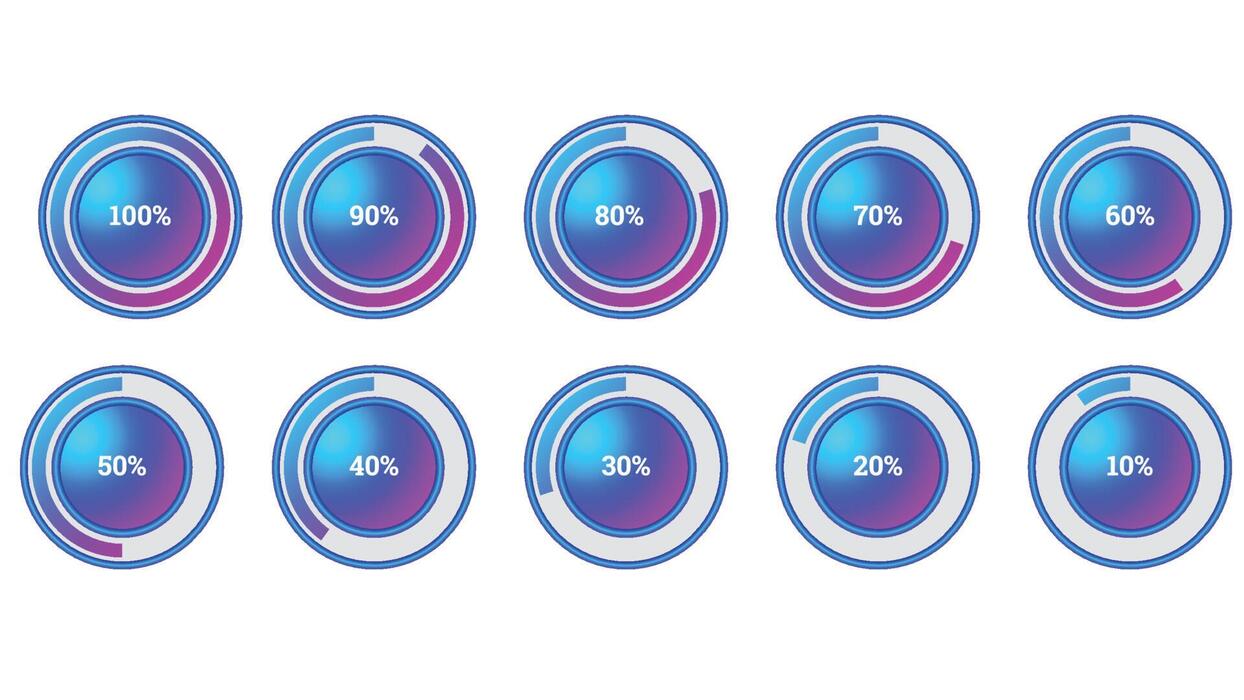Circular Progress Bar Vector Art, Icons, and Graphics for Free Download