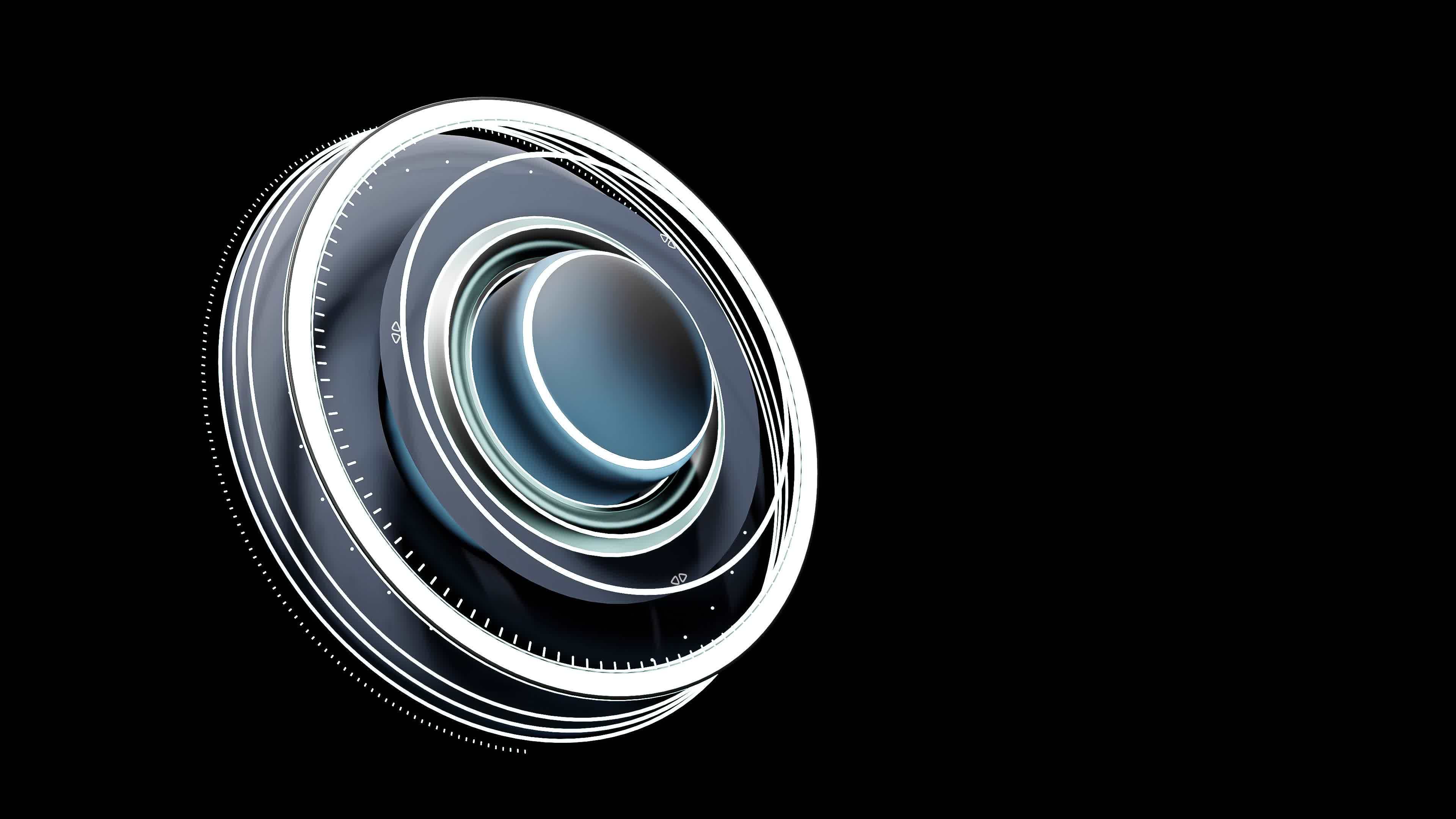 HUD circle interfaces. Hi-tech futuristic display or Hologram button ...