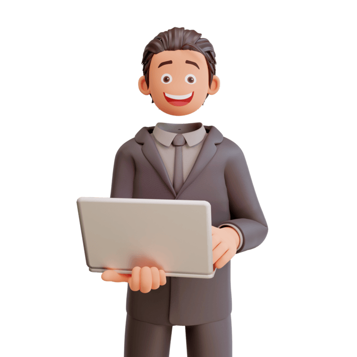 Man With Laptop PNGs for Free Download
