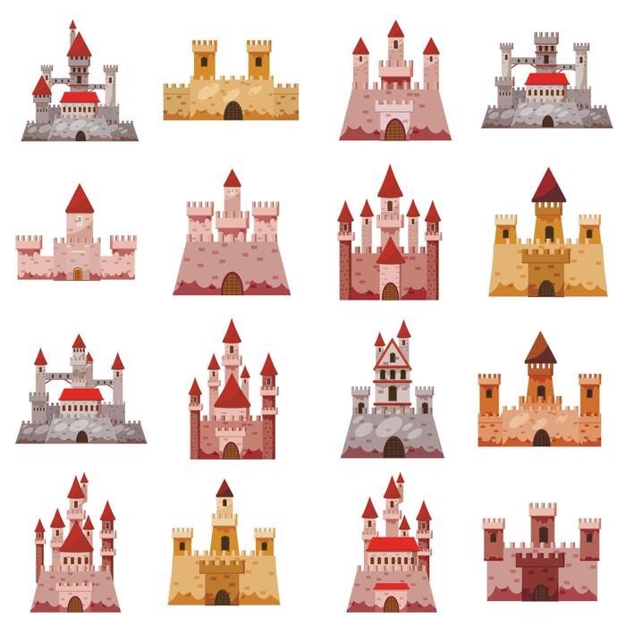 Castle Vector Art, Icons, and Graphics for Free Download