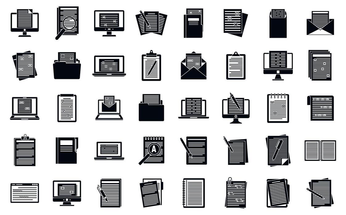 Document Icon Vector Art, Icons, and Graphics for Free Download