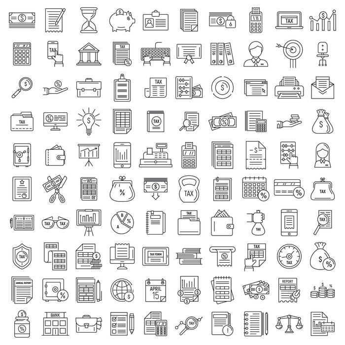 Financial Icons Vector Art, Icons, and Graphics for Free Download
