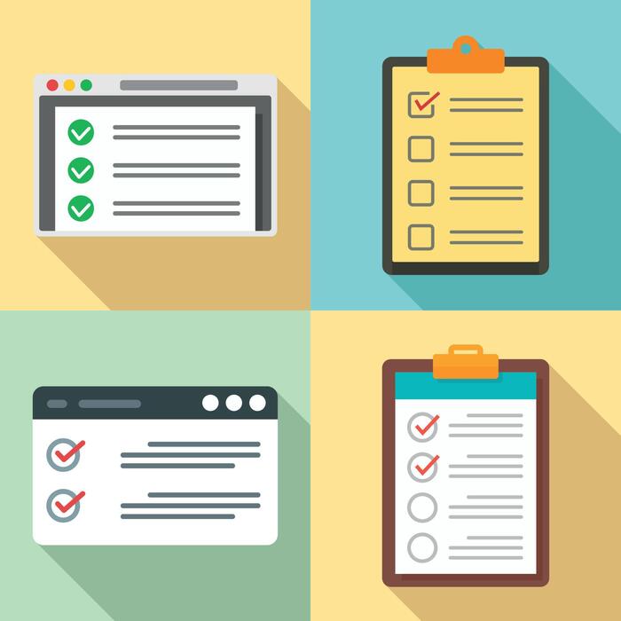 Checklist Vector Art, Icons, and Graphics for Free Download