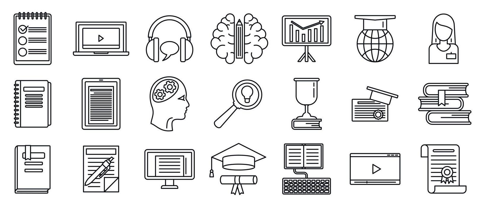 Education Icons Vector Art, Icons, and Graphics for Free Download