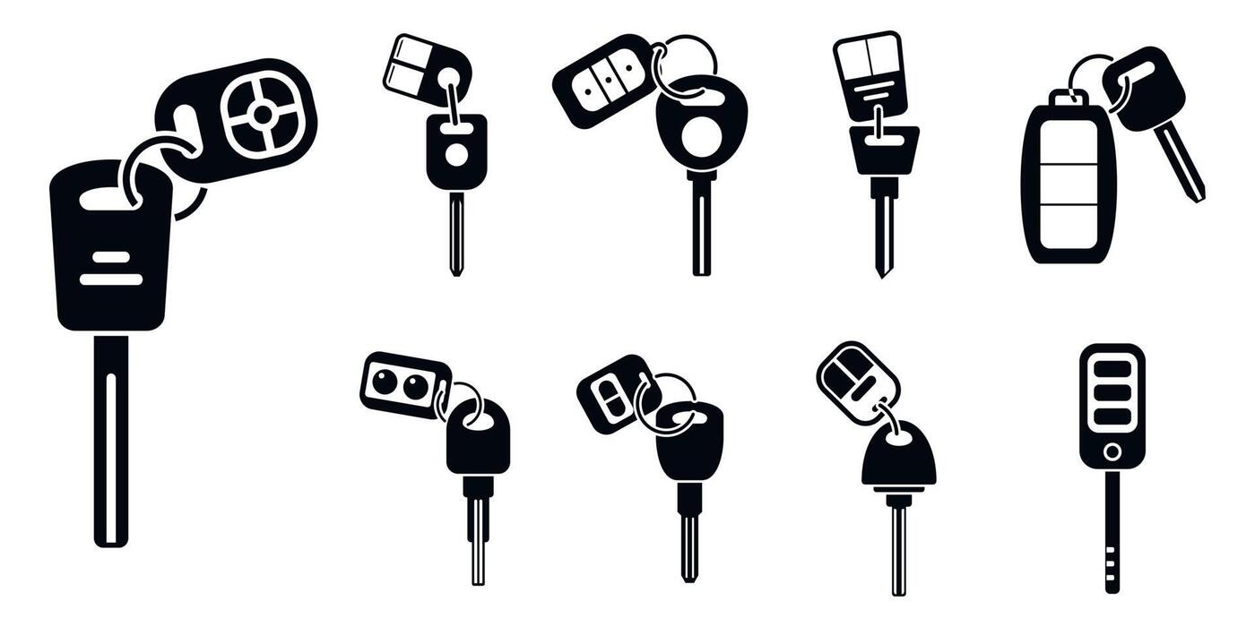 Car Key Icon Vector Art, Icons, and Graphics for Free Download