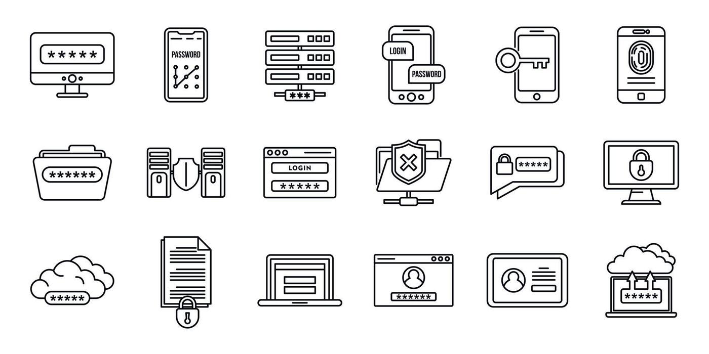 Multi Factor Authentication Vector Art Icons And Graphics For Free Download