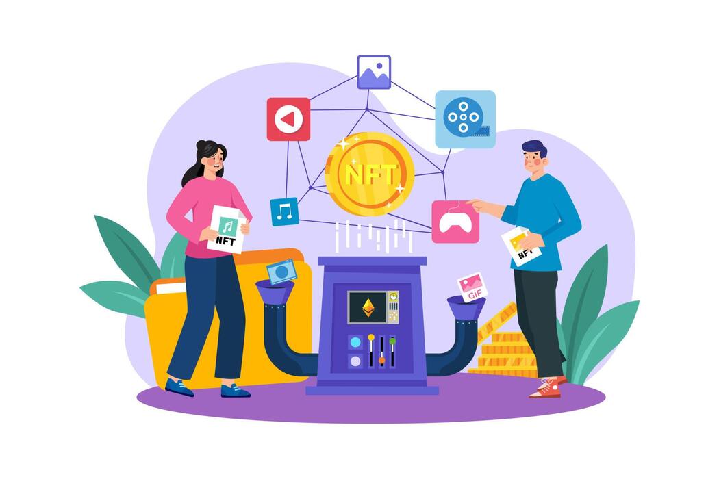 Nft Minting Vector Art, Icons, and Graphics for Free Download