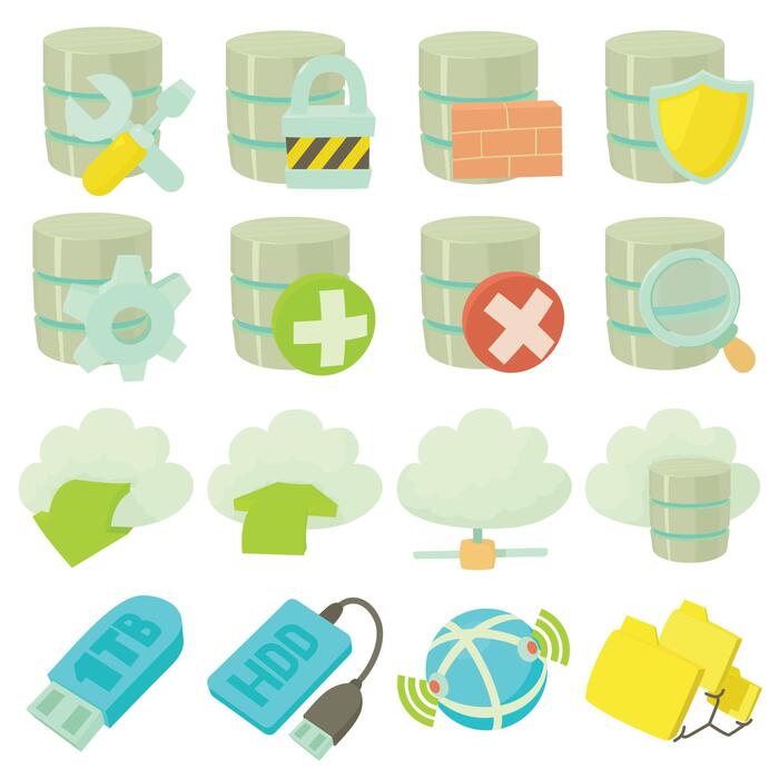 Database Vector Art, Icons, and Graphics for Free Download