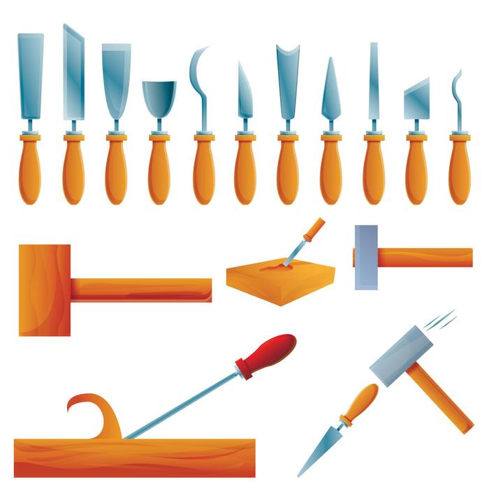 Chisel Vector Art, Icons, and Graphics for Free Download