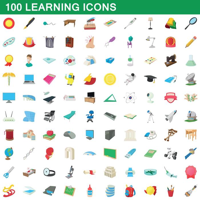 Learning Icon Vector Art, Icons, and Graphics for Free Download