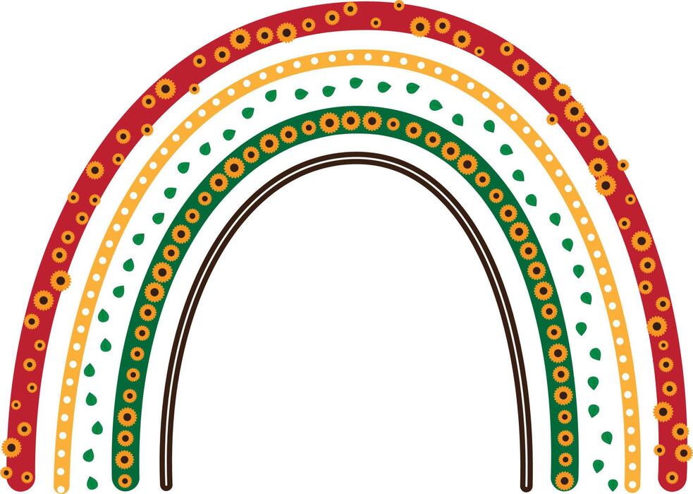 Boho Rainbow Vector Art, Icons, and Graphics for Free Download