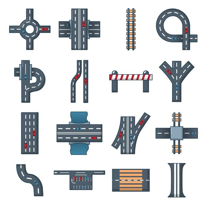 Road Icon Vector Art, Icons, and Graphics for Free Download