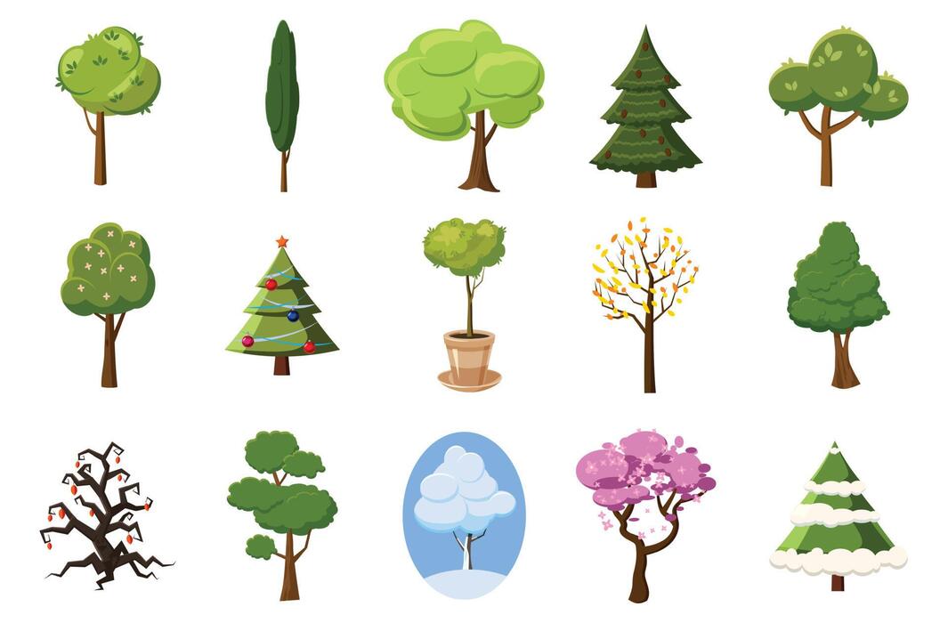 Tree Icon Vector Art, Icons, and Graphics for Free Download