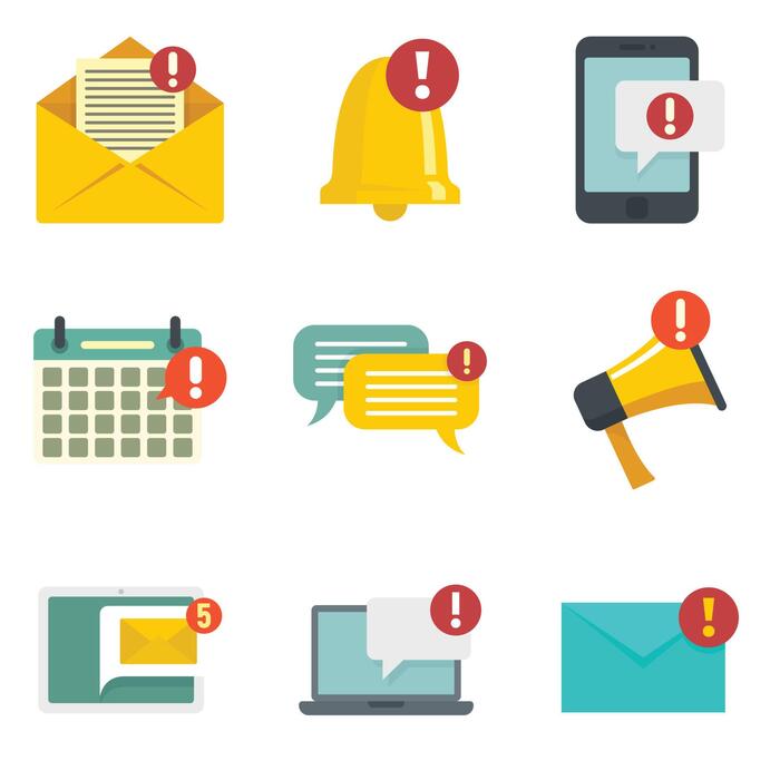 Notification Vector Art, Icons, and Graphics for Free Download