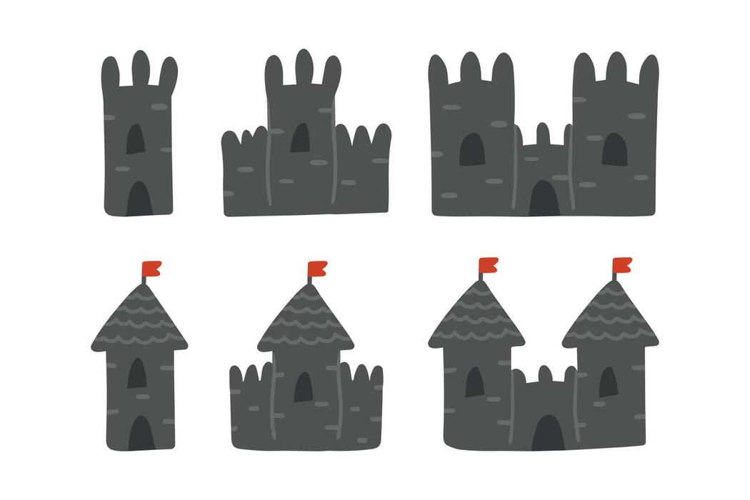 Castle Vector Art, Icons, and Graphics for Free Download