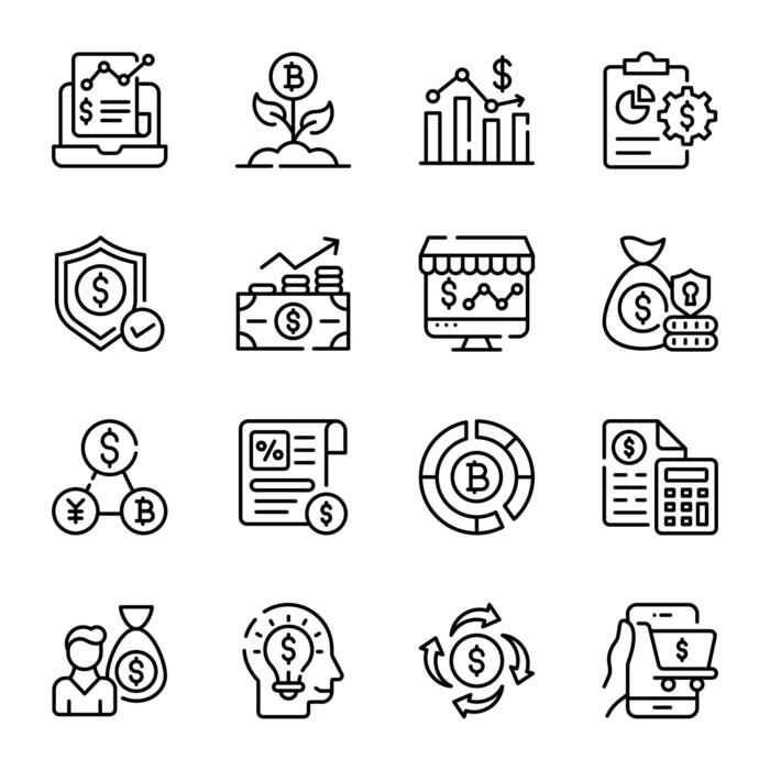Financial Management Icon Vector Art, Icons, and Graphics for Free Download