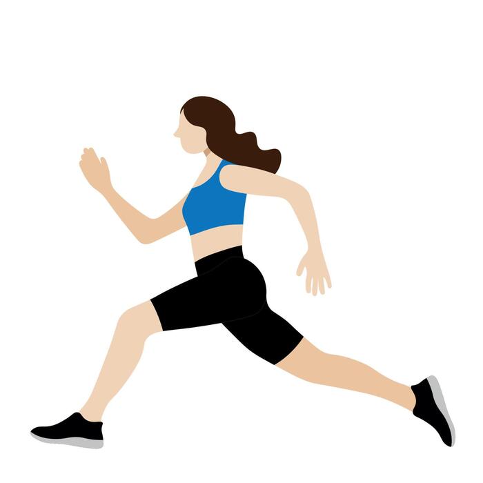 Female Runner Vector Art, Icons, and Graphics for Free Download