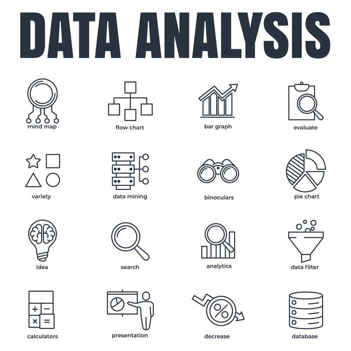 Data Analysis Logo Vector Art, Icons, and Graphics for Free Download