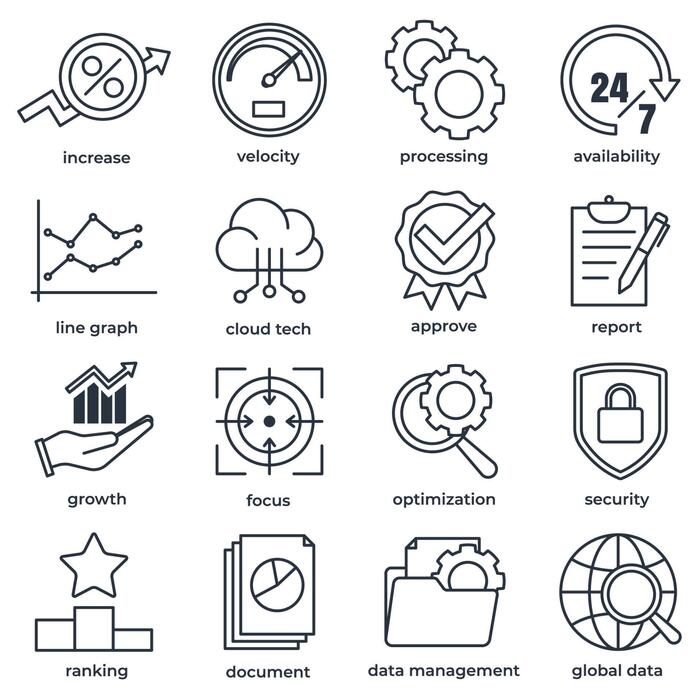 Data Analysis Logo Vector Art, Icons, and Graphics for Free Download