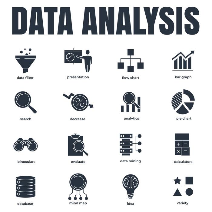 Data Analysis Vector Art, Icons, and Graphics for Free Download