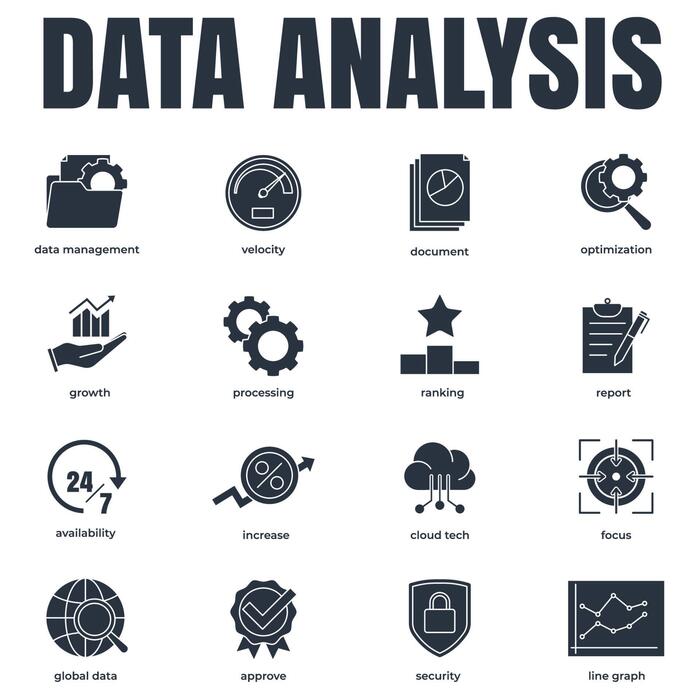Data Analysis Logo Vector Art, Icons, and Graphics for Free Download