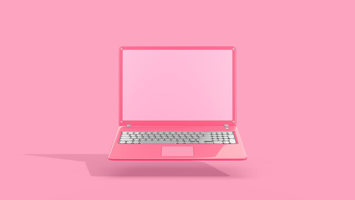 Pink Computer Stock Photos, Images and Backgrounds for Free Download