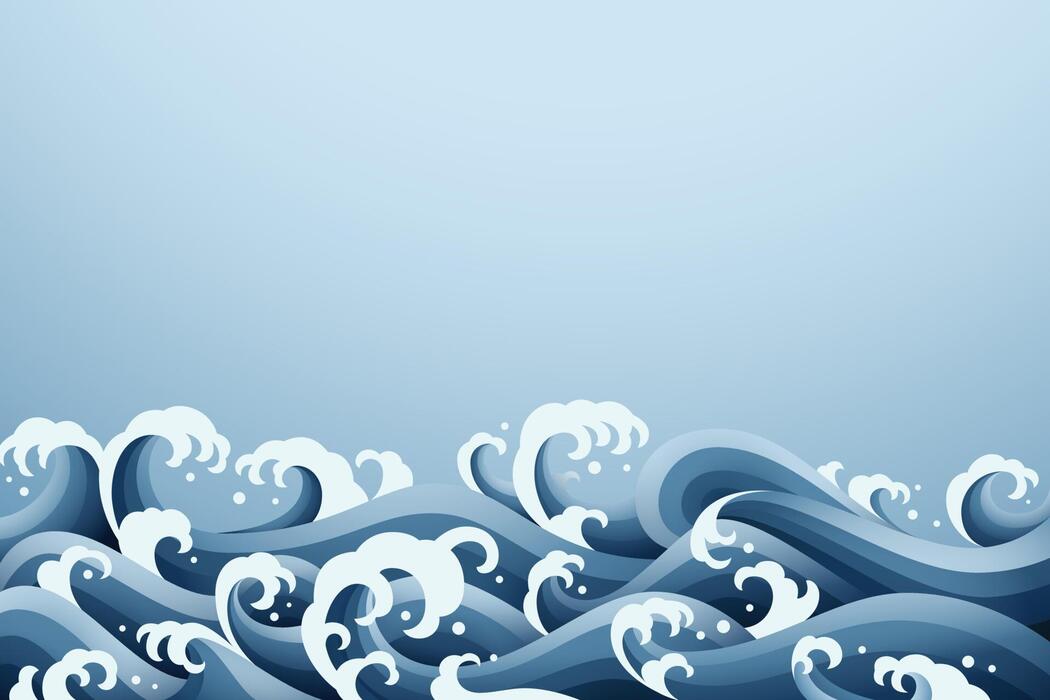 Ocean Waves Border Vector Art, Icons, and Graphics for Free Download