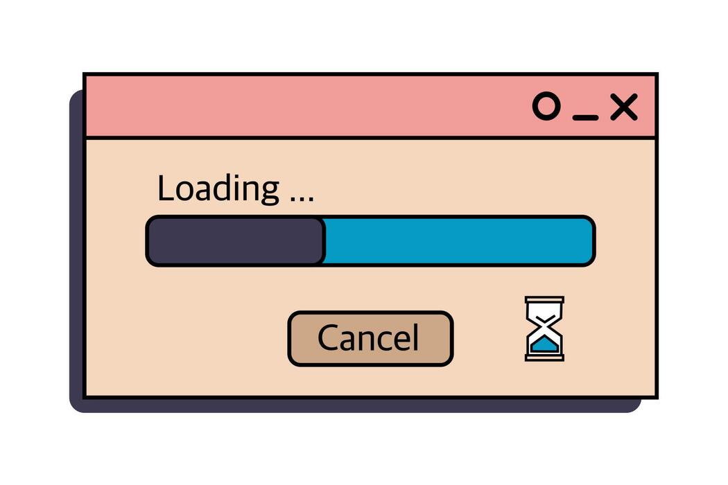 Computer Loading Vector Art, Icons, and Graphics for Free Download